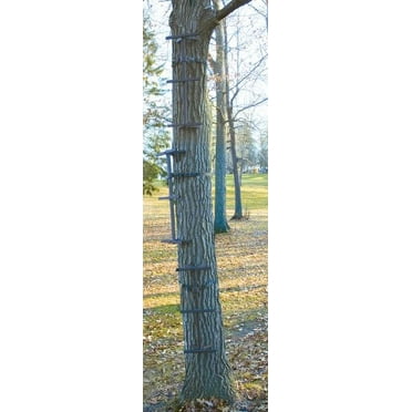 Realtree 15' Two-Man Ladderstand with Jaw System Adjustable Support Bar ...