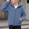 Ccpelsie Girls Fashion Zip Up Hoodies Kids Cute Sweatshirts Teen Trendy ...