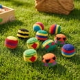 12Packs Hand-Made Knitted Footbag Sack,2026 Upgraded Footbag Sacks for ...