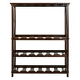 Furniture Montego X Wine Rack (Espresso) - Walmart.com