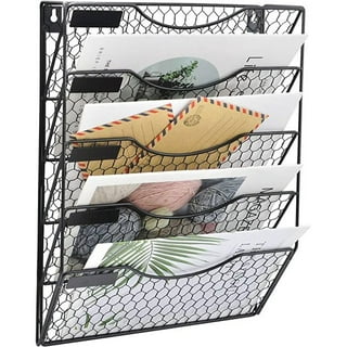 Pen+Gear, File Organizers, Metal Mesh Magazine File Holder, Black, One ...