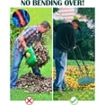 Leaf Grabber, Adjustable Rake, Leaf Picker Upper, Leaf Rake, Leaf ...
