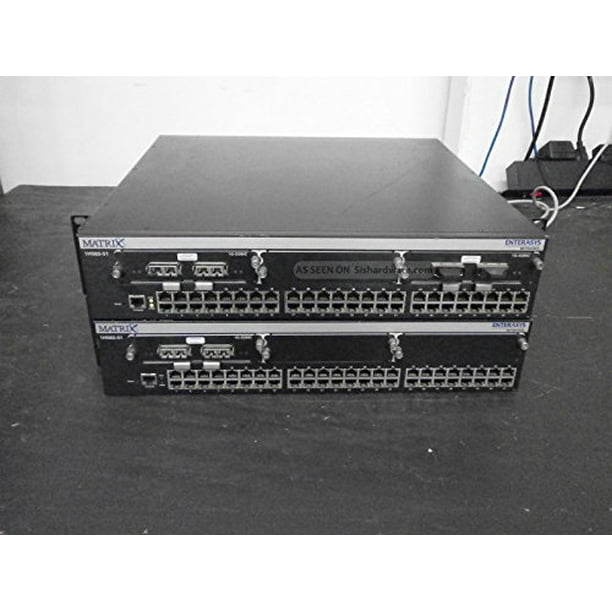 ENTERASYS NETWORKS 1H582-51 MATRIX E1 48 PORT 10/100 Switch - Walmart ...