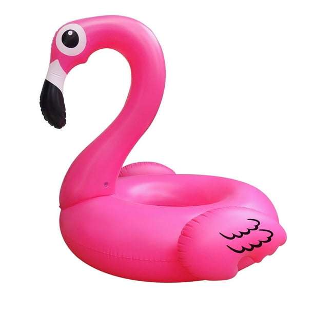 Pool Central 53.5" Jumbo Flamingo 1-Person Inflatable Swimming Pool ...