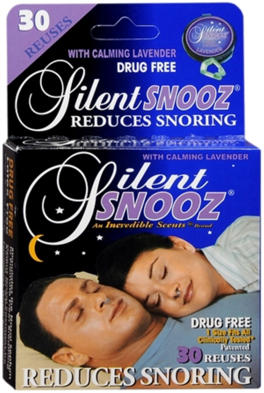 Silent Snooz Lavender Nasal Dilator Snoring Aid - Walmart.com - Walmart.com