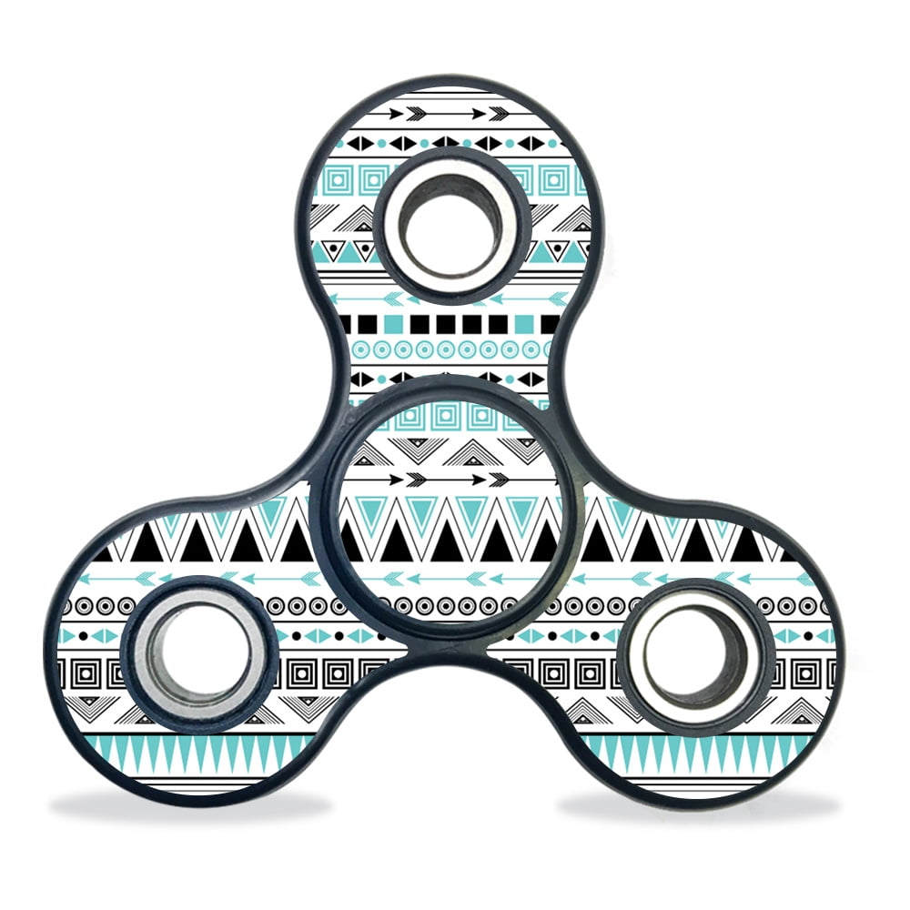 Skin Decal Wrap Compatible With Fidget Spinner Hand Tri Fydget toy ...