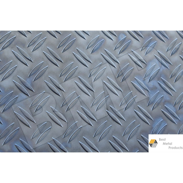 Aluminum diamond plate 3003-h22 .063” x 24”x24” Second choice 0500104 ...