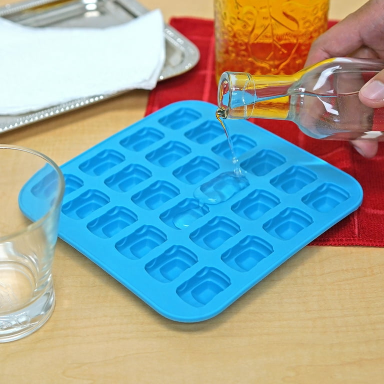 Fairly Odd Novelties Ice Cube Tray, Four Pack, Blue Cars, 49% OFF