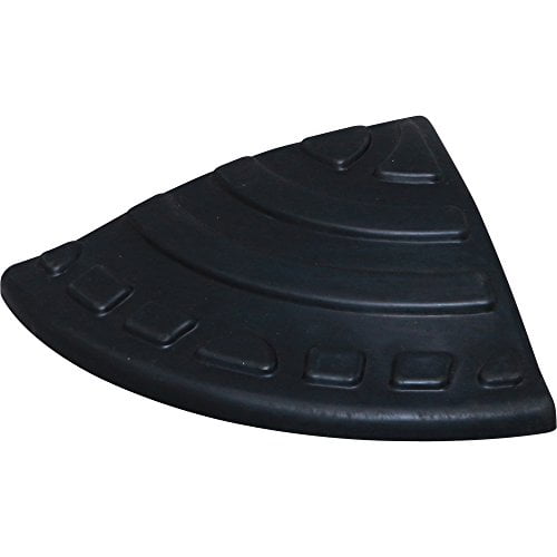 Iris Ohyama Step Slope Plate for Corners Step 5cm GDP-45C Rubber Black ...