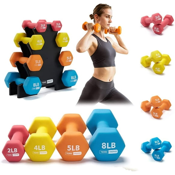 Dumbbell Set With Rack