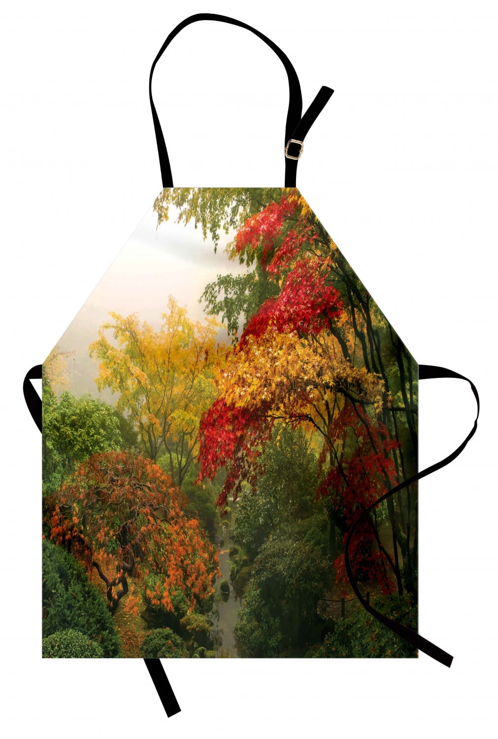 Garden Apron Maple Trees in the Fall at Portland Japanese Garden One ...