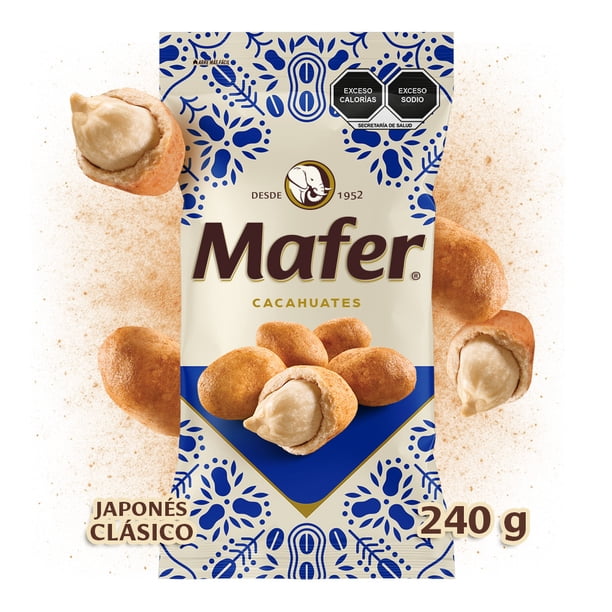 Cacahuates Mafer Japonés tostado 240 g | Walmart en línea