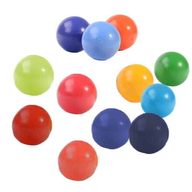 12 Pieces Rainbow Ball Set Gifts Color Sorting Toys for Age 3 4 5 6 ...