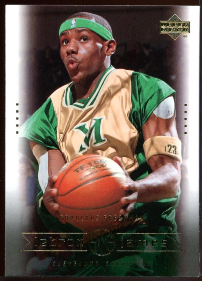 2003 Upper Deck #1 Fabulous Freshman LeBron James Cavaliers Rookie ...