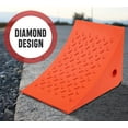 Polyurethane Small Wheel Chock W/Mounting Holes for RVs, Semi Trucks ...