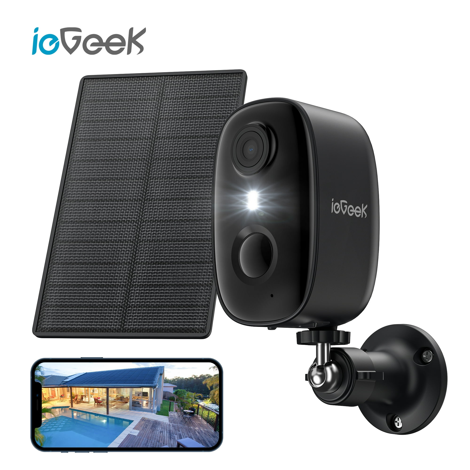 Click here for Iegeek Solar Security Camera Outdoor Wireless Wifi... prices