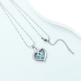Butterfly Double-Layer Openwork Heart Urn Pendant Cremation Jewelry for ...