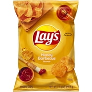 Lay's Wavy Hickory BBQ Flavored Potato Chips, 7.5 oz Bag - Walmart.com