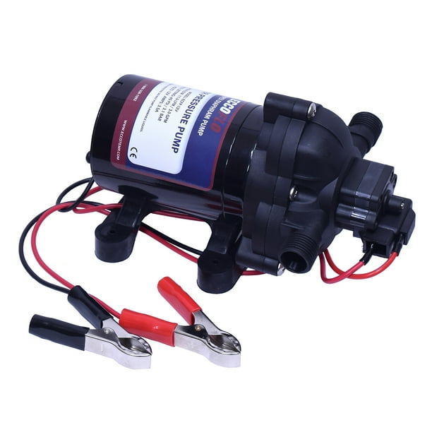 Eccotemp EccoFlo Triplex Diaphragm 12V Water Pump and Strainer ...