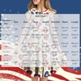 Amidoa Girls Summer Dresses Short Sleeve Ruffled 4th of July A-Line ...