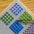 TUWAFE Needlepoint Canvas,18-Mesh,20" X 18",Beige Needlepoint Canvas ...