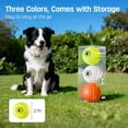 Potaroma 3-pack Dog Ball Toy, E-TPU Bouncy Floating Fetch Ball for ...