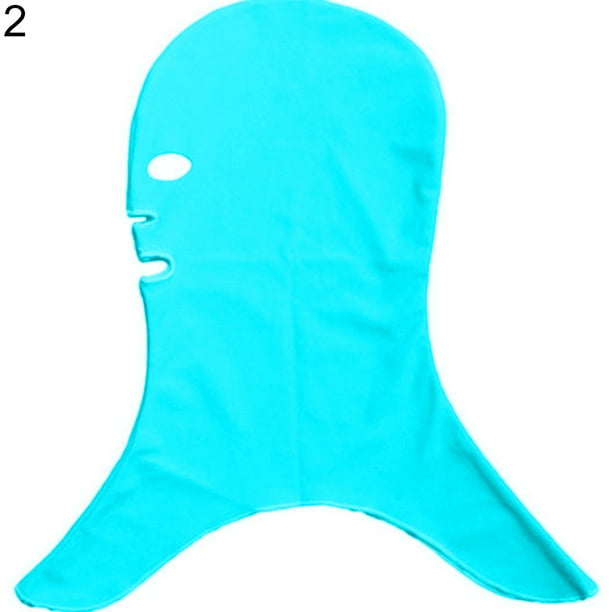 Facekini Breathable Pool Mask Head Sunblock UV Sun Protection Face Swim ...