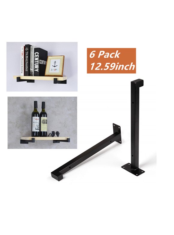 Floating Shelf Brackets in Wall Shelves - Walmart.com