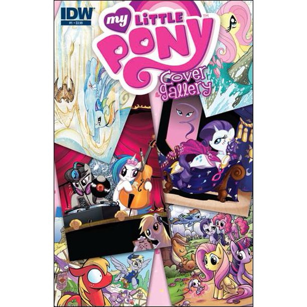 My Little Pony Cover Gallery #1 VF ; IDW Comic Book - Walmart.com