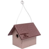 Amish-Made Chickadee or Wren House, Poly Lumber Bird House Tudor Brown ...