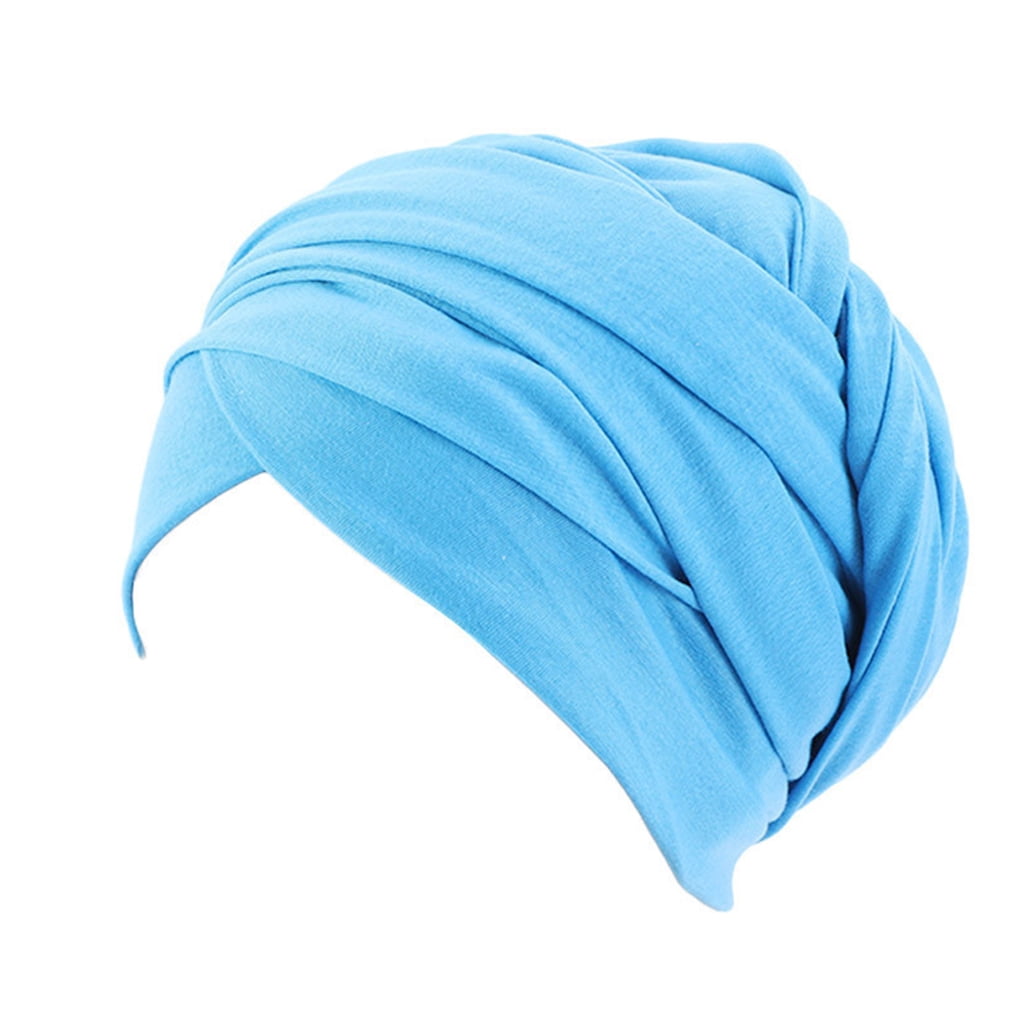 Seroniy Head Wrap Simple Style Adjustable Turban Attractive Breathable ...