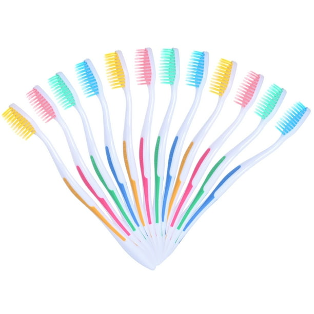Labymos Manual Toothbrush Nylon Soft Fine Super Thin Bristle ...