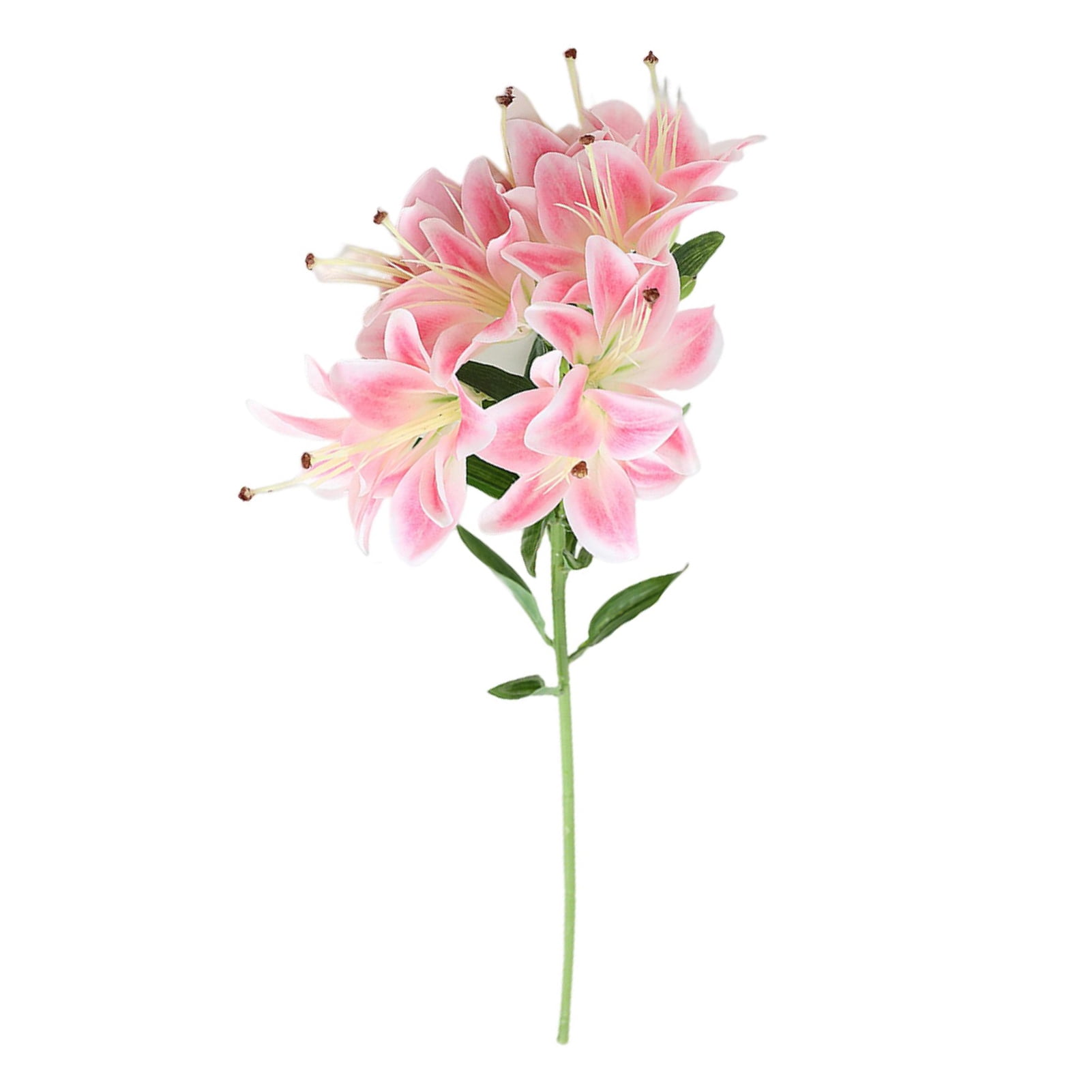 huanledash Lily Bouquet Not Fade Non-Withering Easy Care No Watering ...