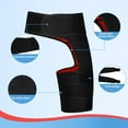 Hip Compression Brace, Adjustable Sciatic Nerve Brace Thigh Hamstring Compression Groin Wrap ...