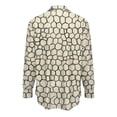 Button Down Shirt for Women Professional Collared Long Sleeve Classic ...