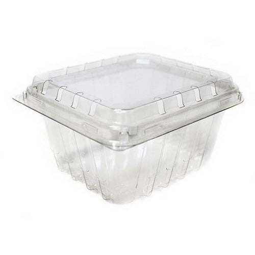 Pactiv PET Plastic Clamshell Food Container Clear, 1 pt. | 516/Case ...