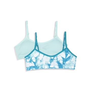 Hanes Girls' Seamless Strappy Back Bralette, 2-Pack, Sizes (S-XXL ...