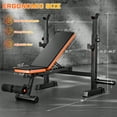 GIKPAL 770lbs Adjustable Weight Bench, 5-in-1 Bench Press, Squat Rack ...