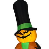 Gemmy Industries Yard Inflatables Pumpkin Scrooge, 12 ft - Walmart.com