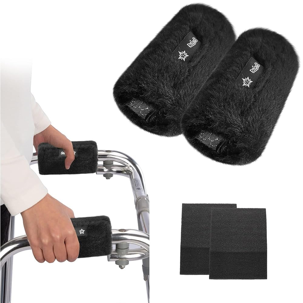 Click here for Cavendy Fluffy Walker Handle Pads  Non-Slip Univer... prices