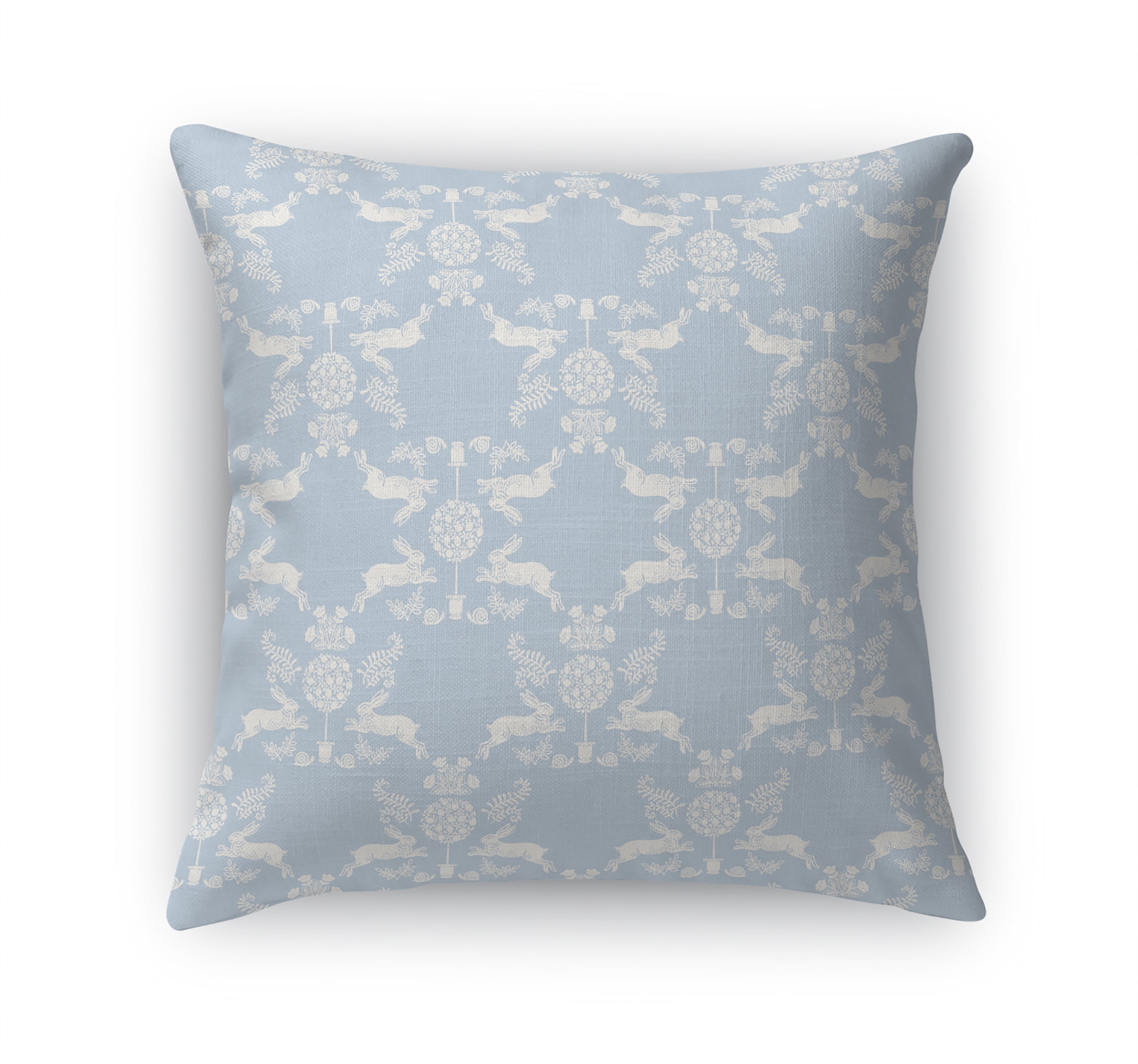 BUNNY HOP PATTERN BLUE Accent Pillow By Kavka Designs - Walmart.com