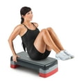 Gold's Gym Adjustable Exercise Aerobic Step Deck with Non-Slip Surface ...