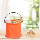 WETS Mini Beach Bucket Folding Broken-proof Happy Summer Sand Bucket ...