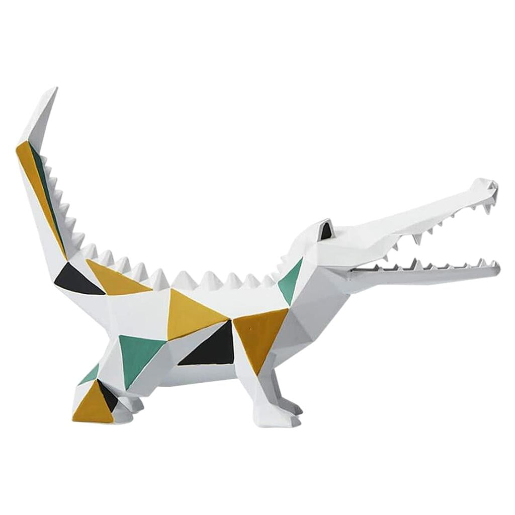 Art & Collectibles Geometric Alligator Figurine Figurines & Knick ...
