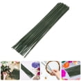 FENGGUIQU 100pcs Green Floral Wire for Artificial Flower Crafting ...