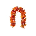 175cm Artificial Maple Leaf Garland Autumn Decor Thanksgiving Wreath ...
