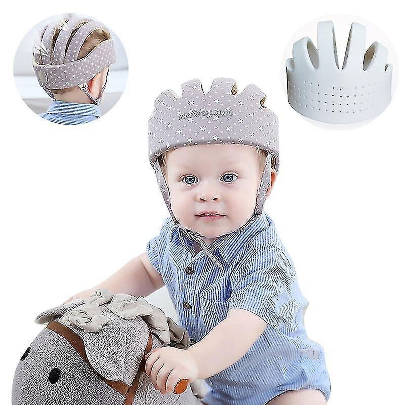 Gorro de seguridad para bebé, casco protector para niños pequeños ...