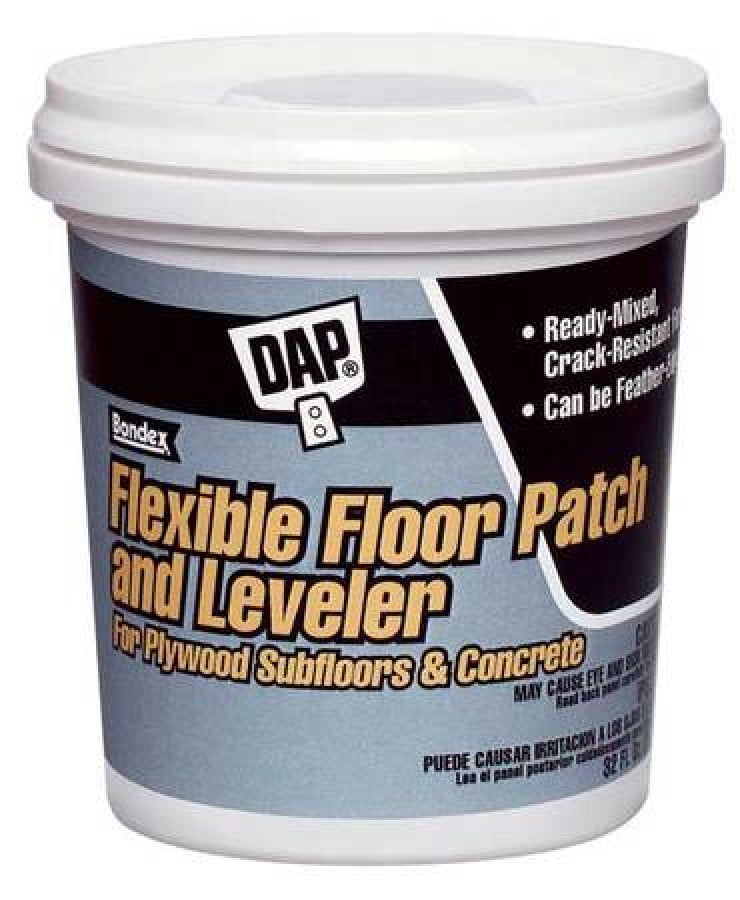 Dap Flexible Floor Patch & Leveler, Light Grey, 1 Gallon - Walmart.com