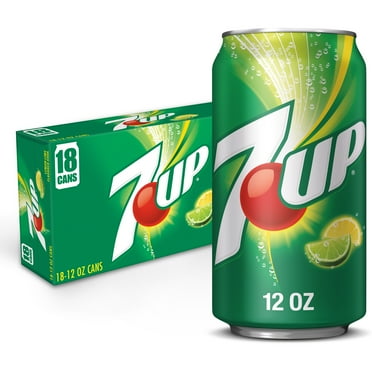 7UP, 7.5 oz MINI-CANS, Lemon Lime Soda, Naturally Flavored and Caffeine ...