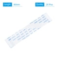 Uxcell 20pcs FFC FPC Flat Flexible Cable, 14 Pins 1.0mm Pitch 60mm Long ...